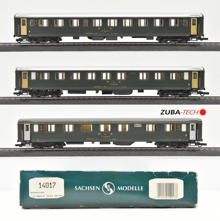 SachsenModelle 14017 3x "Schwere Schlierenwagen" BLS H0 OVP | Kaufen auf Ricardo