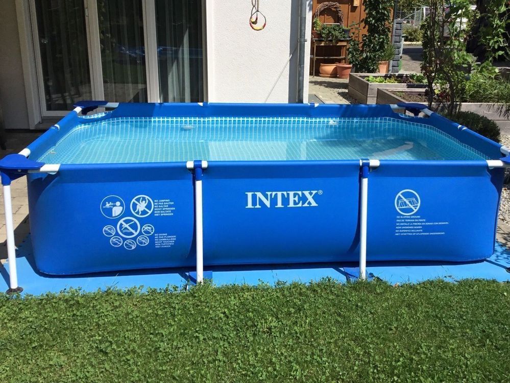 Intex Frame Pool, 2,6m x 1,6m x 65cm | Kaufen auf Ricardo