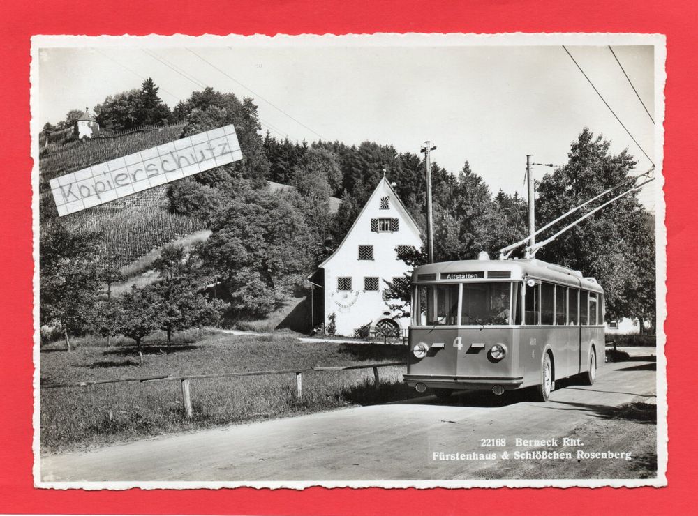 Berneck Rht (SG) Fürstenhaus & Schlösschen Rosenberg (Bus) | Kaufen auf Ricardo
