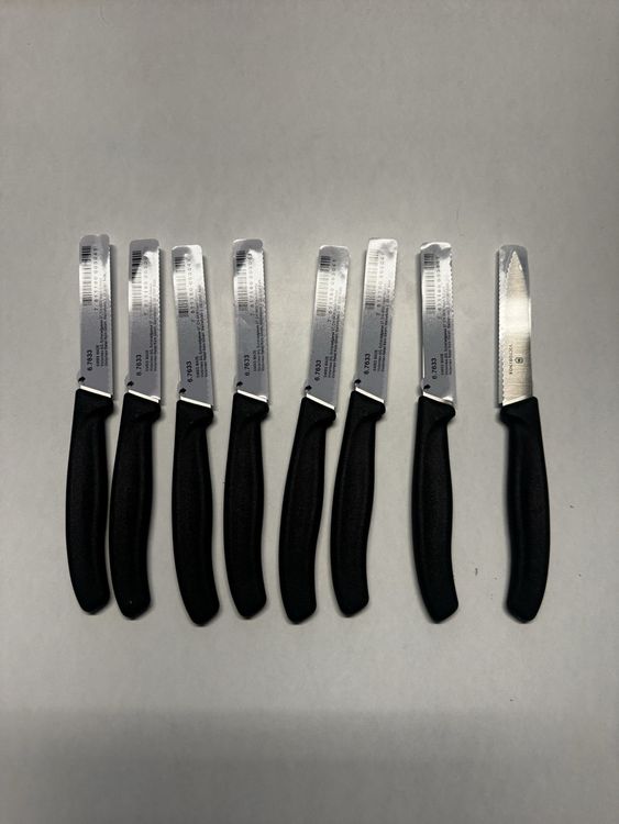 NEW Set of 8 Victorinox Knives / Messer Set (Neu und originalverpackt ...