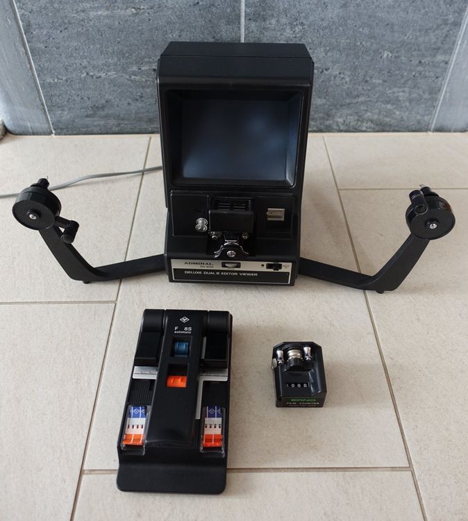 Visionneuse Super 8 + compteur + colleuse Agfa (Gebraucht) in Granges ...