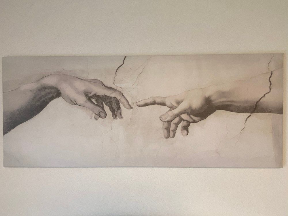 Ikea Wandbild Berührung Touch 140x55 | Kaufen auf Ricardo