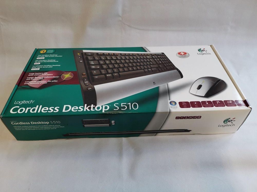 Logitech Cordless Desktop S510 (win) (Neu und originalverpackt) in ...