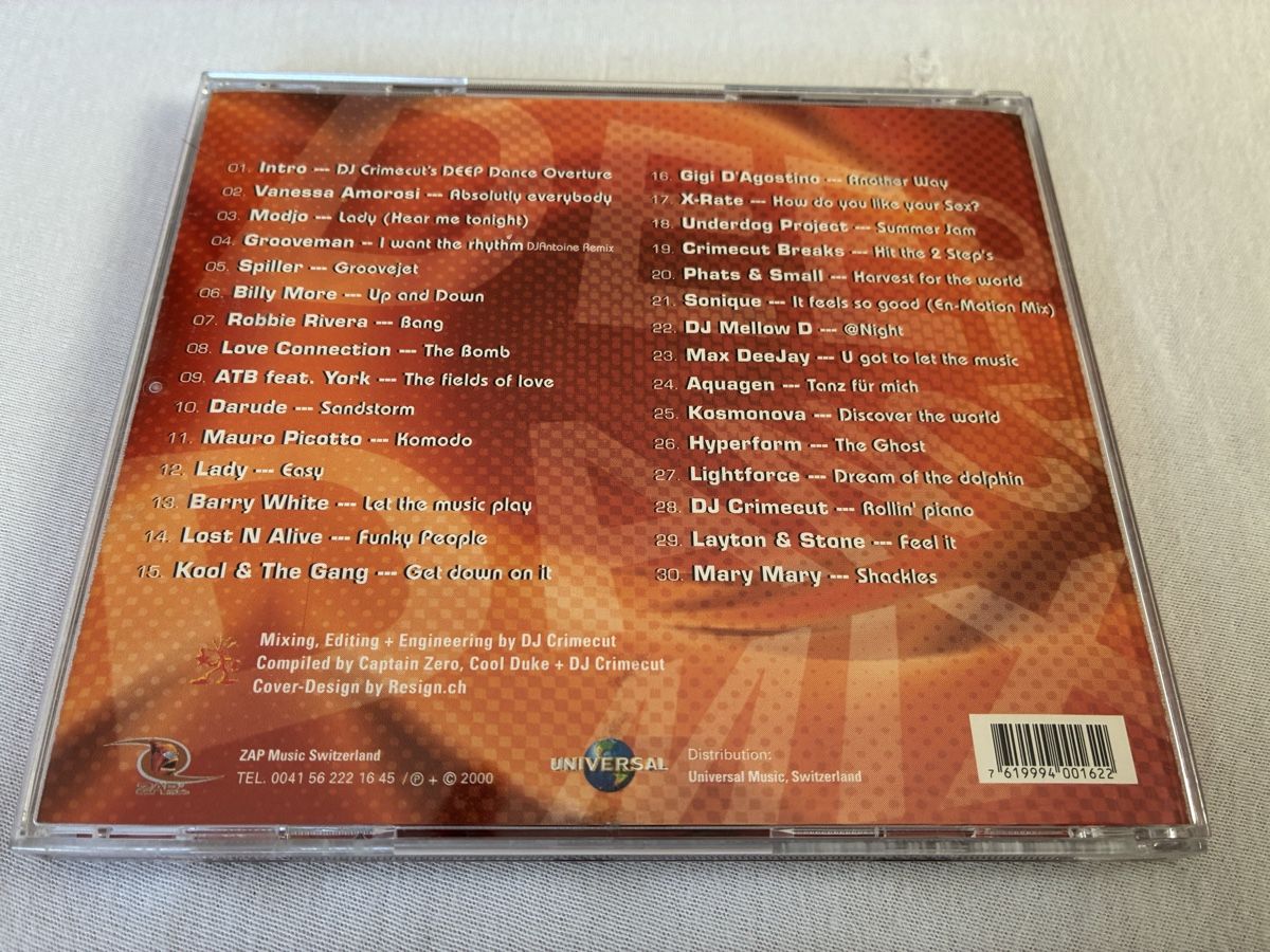 DJ Crimecut - Deep Dance Mix Vol. 1 (2000) (Gebraucht) in Winterthur ...
