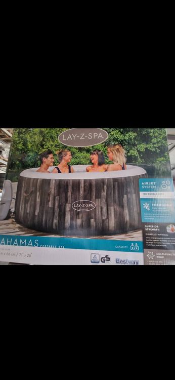 Lay-Z-Spa Bahamas Airjet Whirlpool NEU & OVP (Neu und originalverpackt ...
