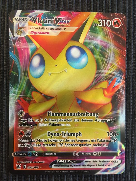 Pokemon Victini Vmax Battle Styles Deutsch (Neu (gemäss Beschreibung ...