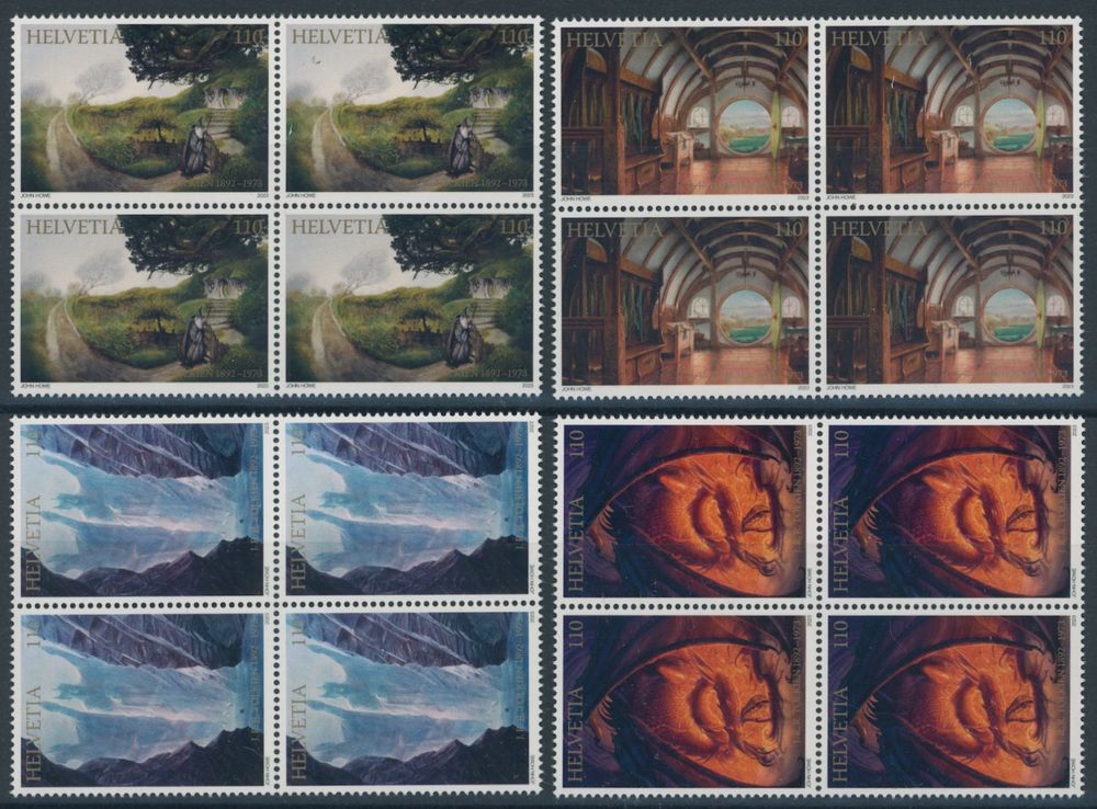 2023 - Tolkien - Viererblock - postfrisch ** | Kaufen auf Ricardo