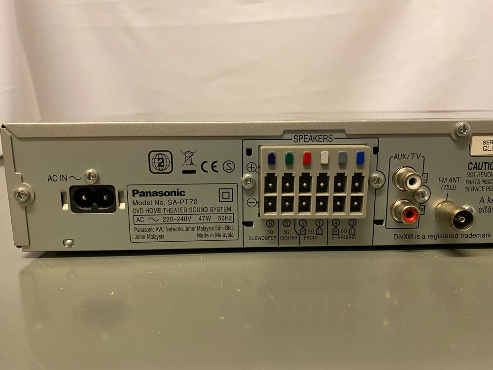 Panasonic SA-PT70 (Defekt) in Winterthur für CHF 5 – mit Lieferung auf ...