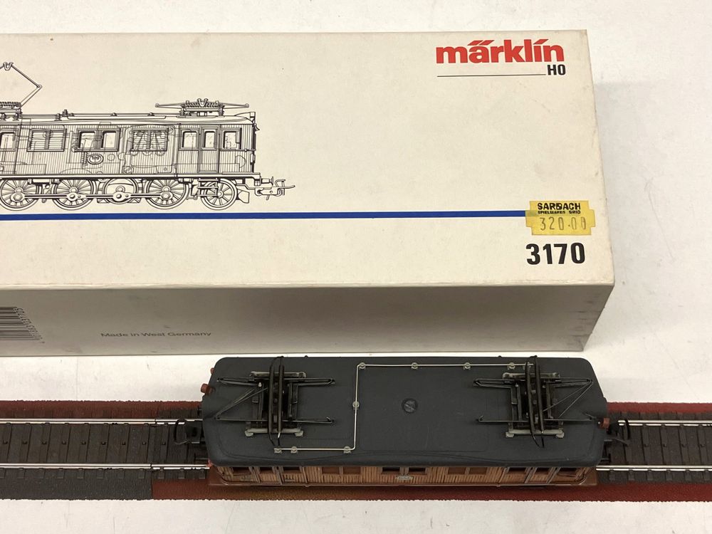 märklin 3170 Digital: E-Lok Litt D 109 SJ Guss - Holzrippen | Kaufen ...
