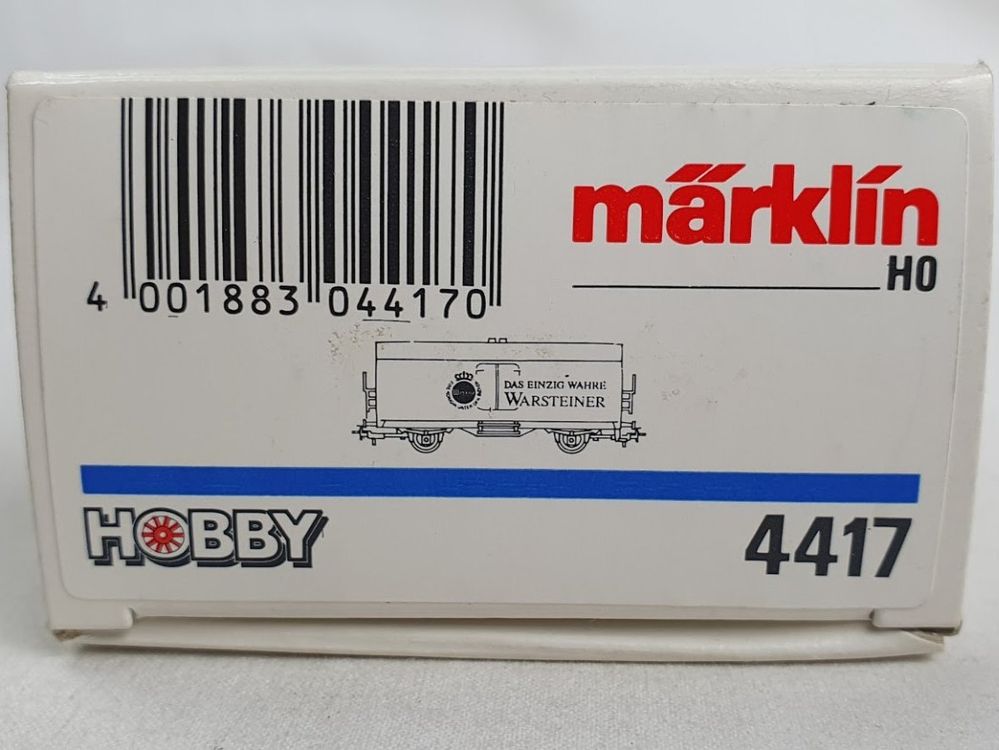 Märklin 4417 DB Kühlwagen "Warsteiner" neuwertig, OVP (Neu (gemäss ...