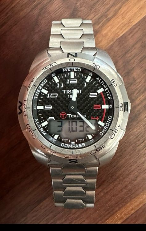 Tissot T-Touch Herrenuhr, Multifunktion, Titan | Kaufen auf Ricardo