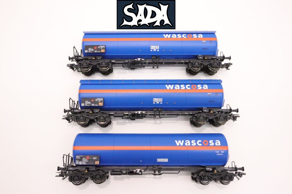 Märklin 48488 Wascosa AG Druckgaskesselwagen Set, AC H0 | Kaufen auf ...