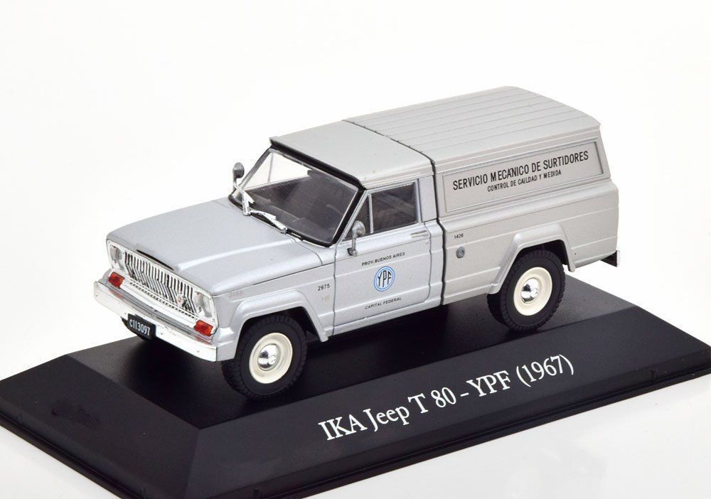 Jeep Gladiator / IKA T80 Lieferwagen 1967 silber met. 1:43 (Neu und ...