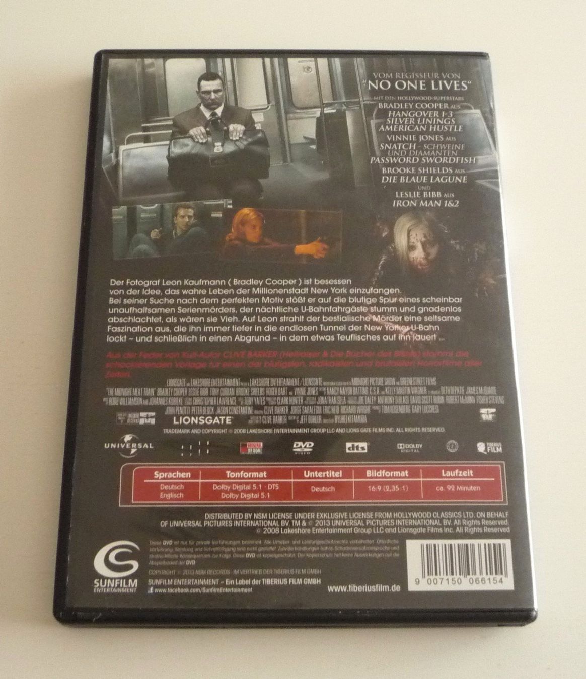 Midnight Meat Train (DVD) Horror mit Vinnie Jones (Gebraucht) in Aarau ...