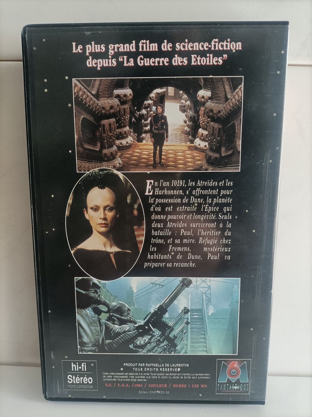 K7 video VHS / Dune (David Lynch) Kyle Mac Lachlan / 1984 (D'occasion) à crans montana pour CHF ...