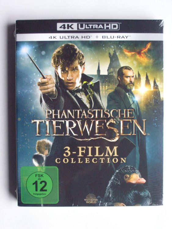 Phantastische Tierwesen 3-Film Collection (4K UltraHD) NEU!! (Neu und originalverpackt) in ...