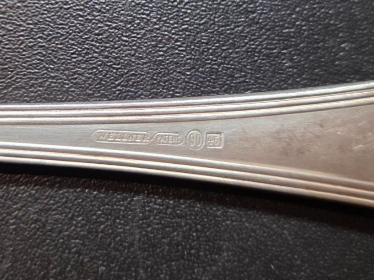 2 Wellner Silber Suppen Löffel 150 Gramm 90 -45 (Gebraucht) in ...