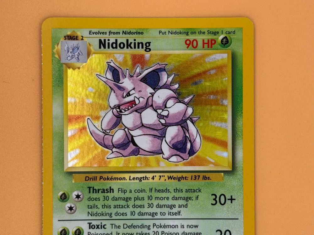 Nidoking 11/102 Holo Pokémon Base Set ab 1.- (Gebraucht) in Uster für ...