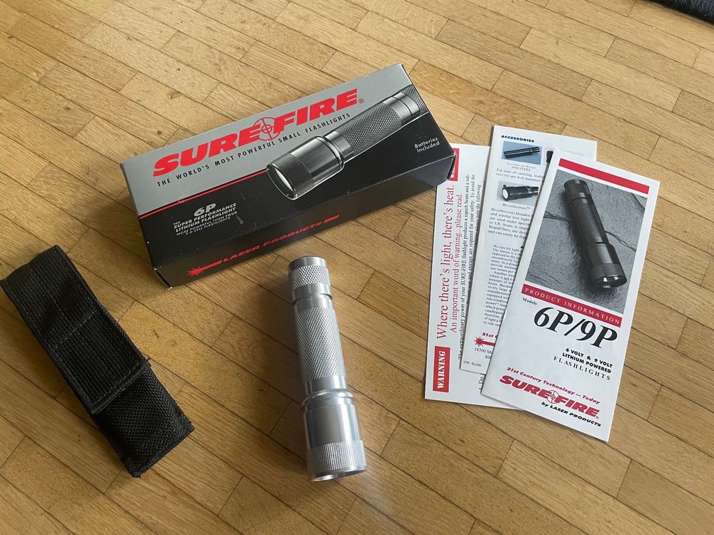 SURE FIRE 6P FLASHLIGHT (Gebraucht) in Egg b. Zürich für CHF 52 – mit ...