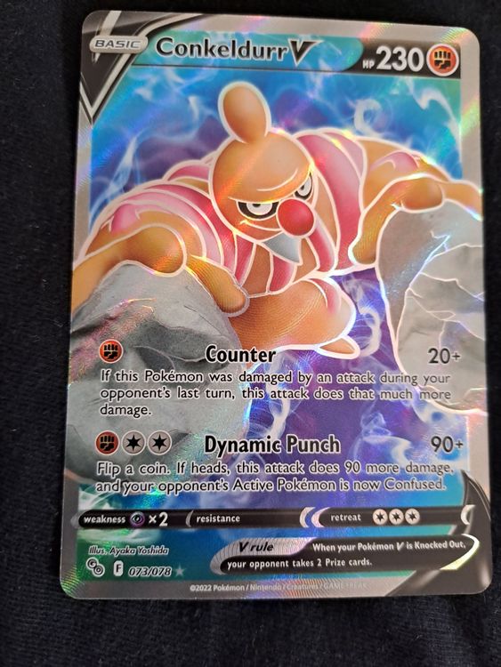 Conkeldurr full art - pokemon - en | Kaufen auf Ricardo