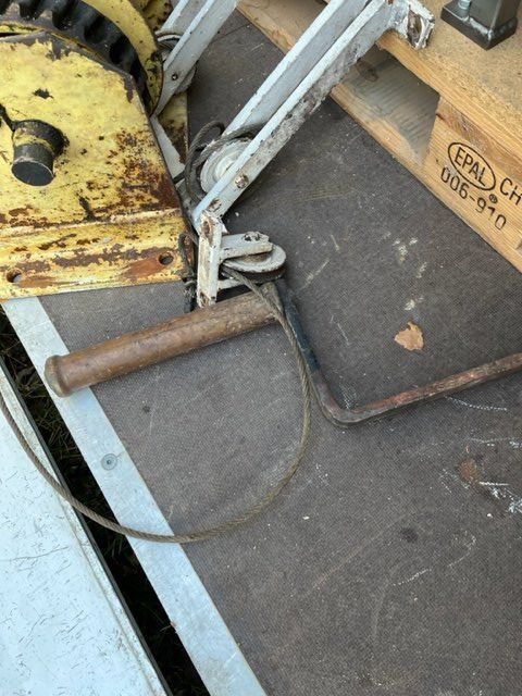 Hebezug Seilwinde Kran Lastenheber (kein Habegger Kettenzug) (Gebraucht ...