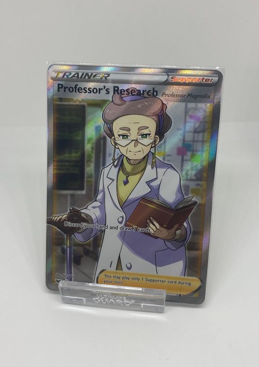 Pokemon Professor's Research Trainer Card S&S Base Set ENG (Neu (gemäss ...