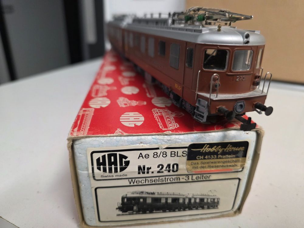 HAG 240 lok Ae 8/8 BLS 273 DIGITAL dès 1.-fr (Gebraucht) in bassecourt ...