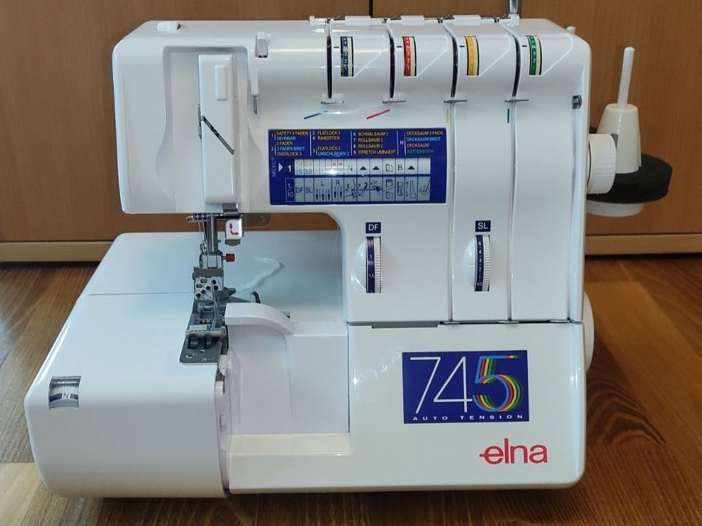 Elna 745 Overlock und Coverlock Kombi | Kaufen auf Ricardo