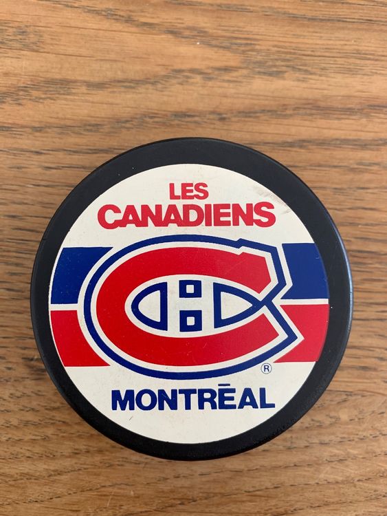 Puck NHL Montreal Canadiens Vintage Logo (Neu (gemäss Beschreibung)) in ...
