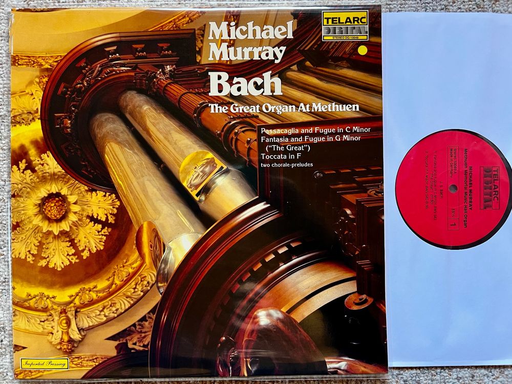 Bach Michael Murray – The Great Organ At Methuen Telarc LP🛀 (Gebraucht) in Unterseen für CHF 13. ...