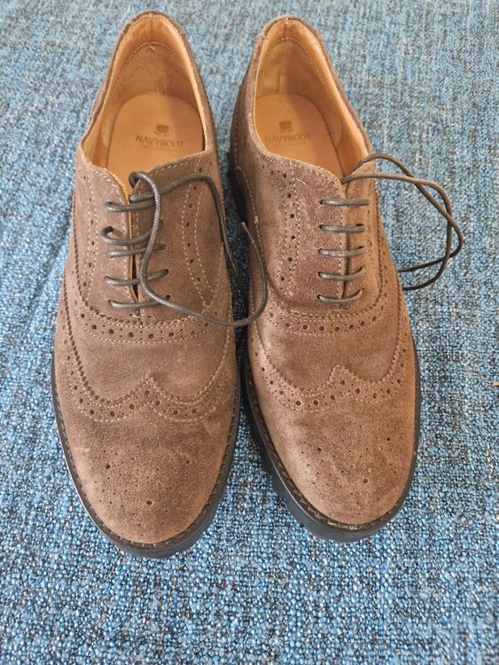 Wildleder Navyboot Gr 41 "Neuwertig (Neu (gemäss Beschreibung)) in Glattbrugg für CHF 42 – mit ...