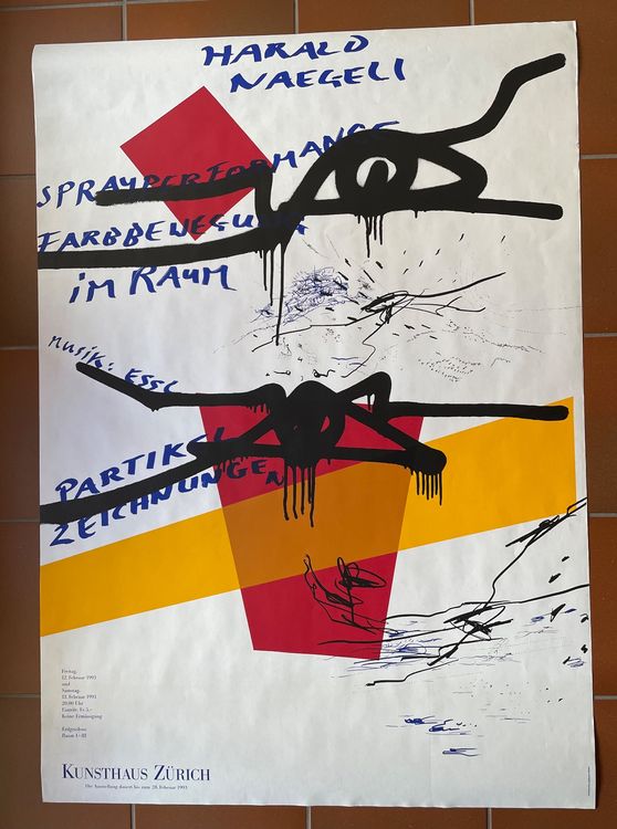 Kunsthaus Zürich - Harald Naegeli (Gebraucht) in Wettswil für CHF 105 – mit Lieferung auf ...