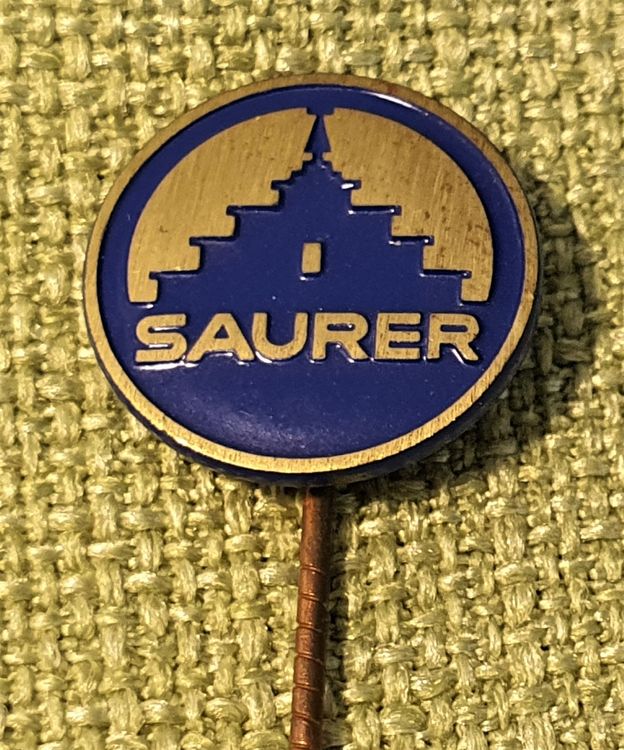 N761 - Alte Nadel Saurer Schweizer Postauto LKW Hersteller (Gebraucht) in Reinach BL für CHF 12 ...