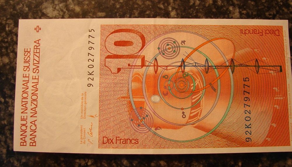 Schöne 10.-- Schweizer Franken Note 1992 / 101 | Kaufen auf Ricardo