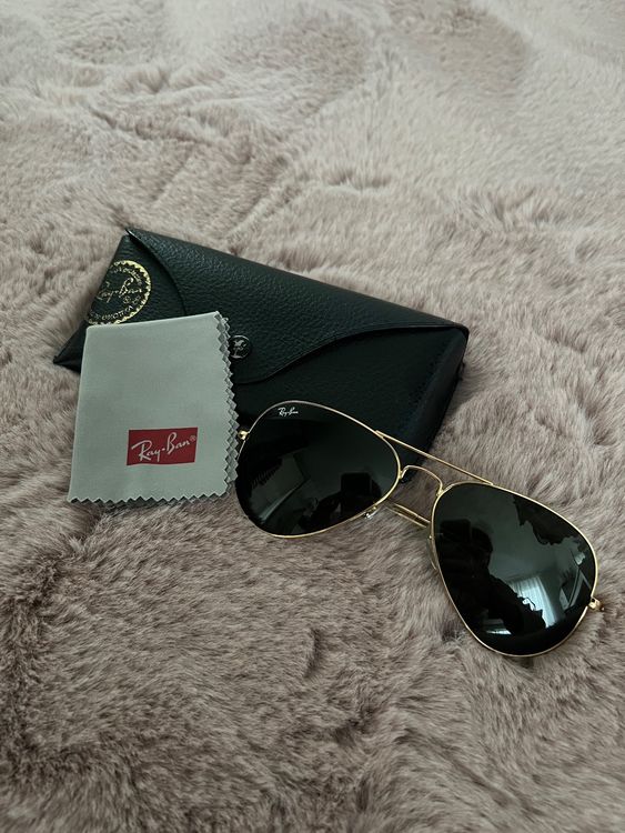Original Ray-Ban Aviator large Sunglasses | Kaufen auf Ricardo