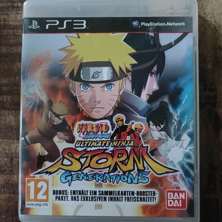Naruto Shippuden Ultimate Ninja Storm Generations PS3 Game (Gebraucht ...