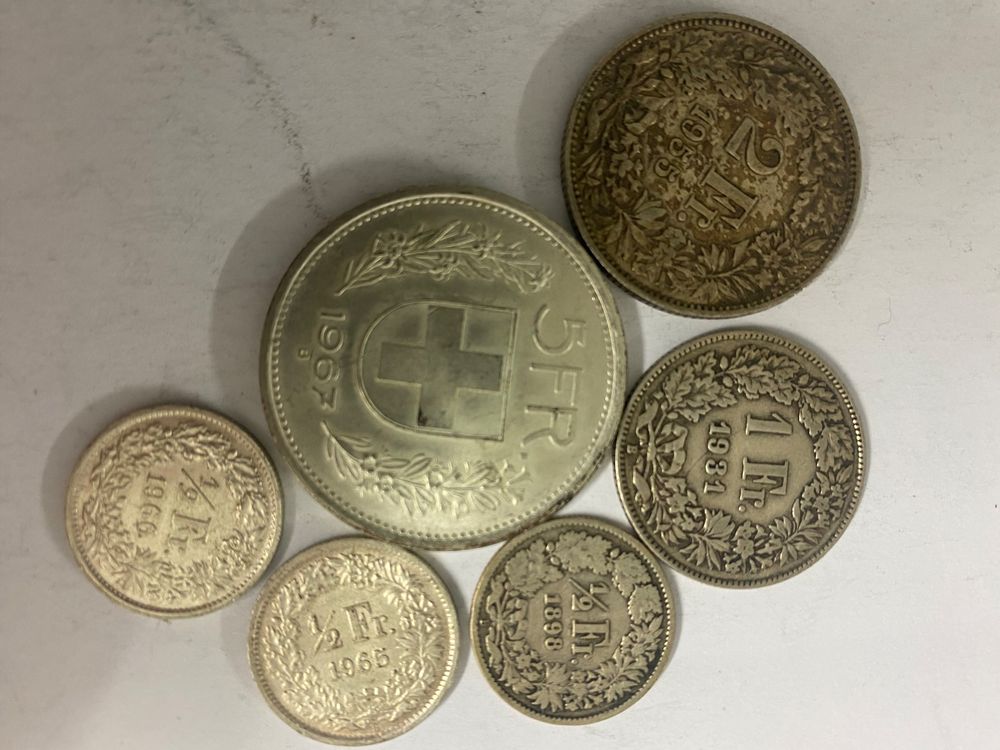 CH Lot Div Jahre Silber (71) (Gebraucht) in Ballwil für CHF 20 – mit Lieferung auf Ricardo kaufen