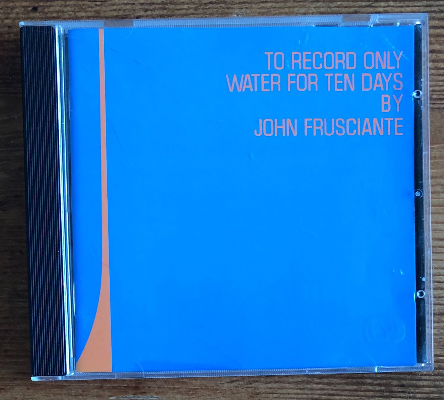 John Frusciante – To Record Only Water For Ten Days CD (Gebraucht) in ...