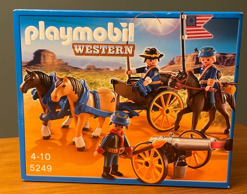 Playmobil Western Kavallierwagen Kanone 5249 | Kaufen auf Ricardo