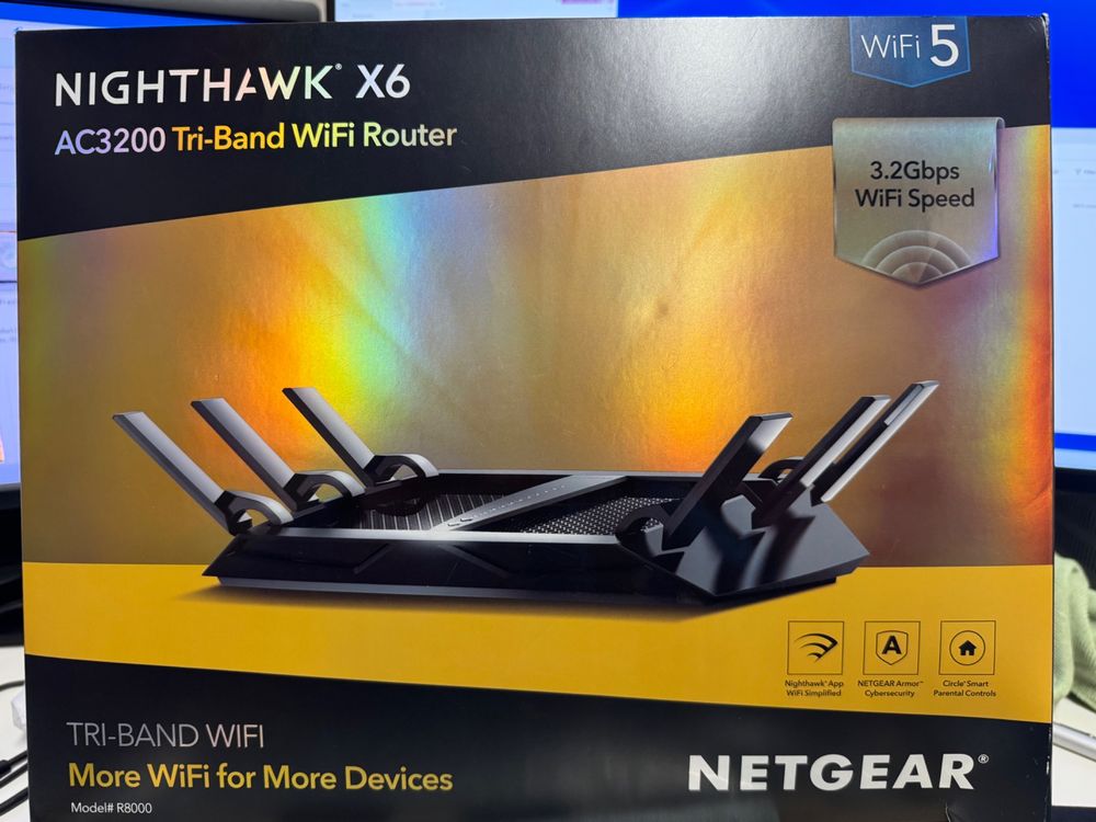 Router Netgear R8000 Nighthawk X6 (Neu (gemäss Beschreibung)) in ...