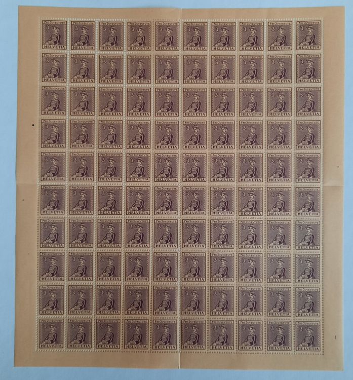 PJ 1917, 3 RP WALLISERIN, BOGEN 50 MARKEN **, SBK 500.- | Kaufen auf ...