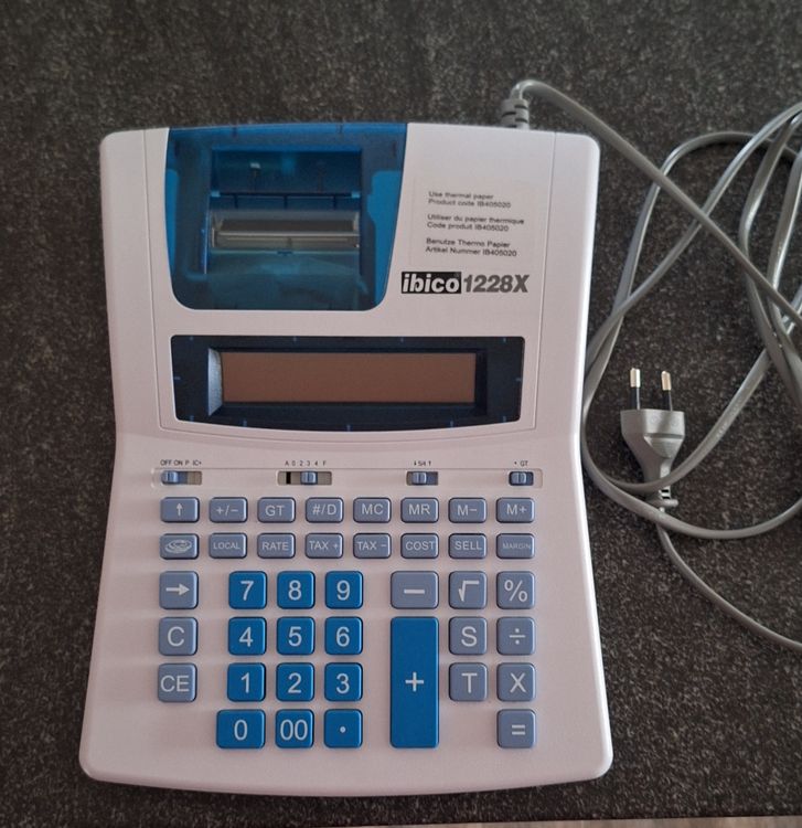 Machine à calculer ibico 1228X | Kaufen auf Ricardo