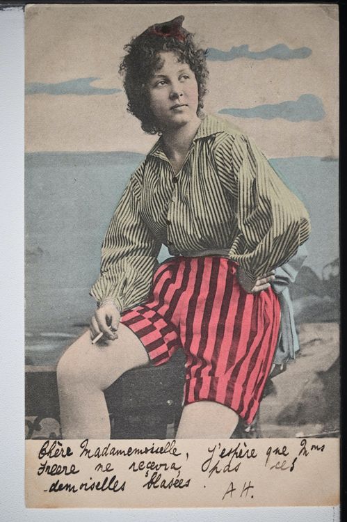 Erotik — 1903 — AK/CPA — A la plage (Gebraucht) in Chavornay für CHF 5 – mit Lieferung auf ...