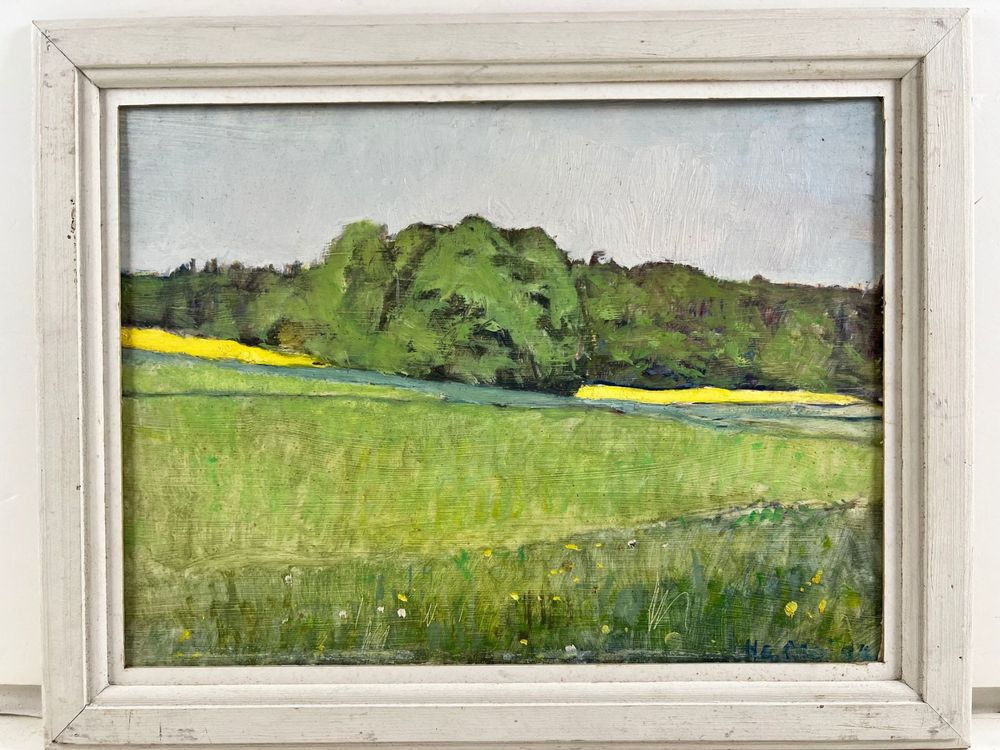 Landschaft Gemälde Signiert. | Kaufen auf Ricardo