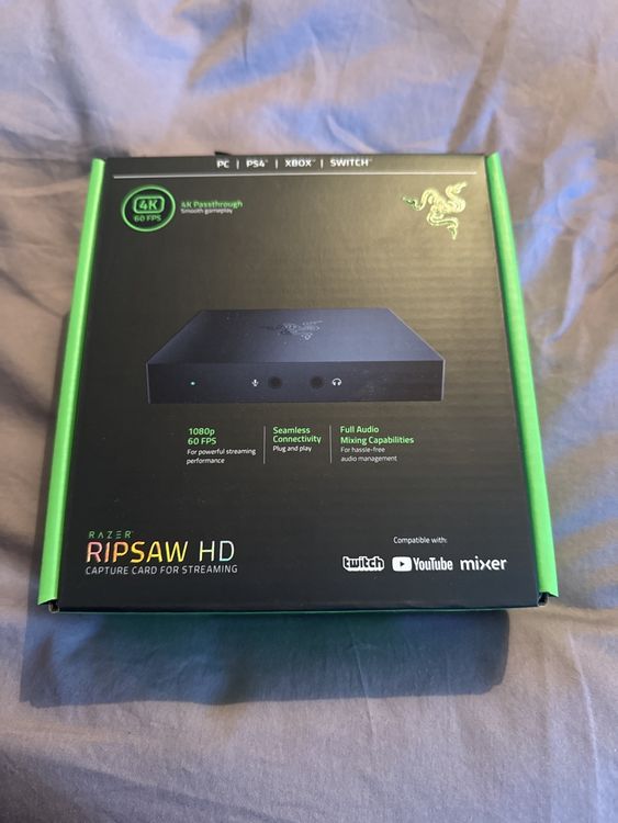 Razer Ripsaw HD Capture Card | Kaufen auf Ricardo