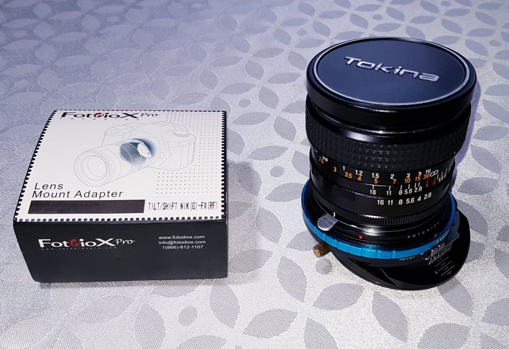 Fujifilm Tilt/Shift Adapter mit Tokina 28mm (Neu (gemäss Beschreibung ...