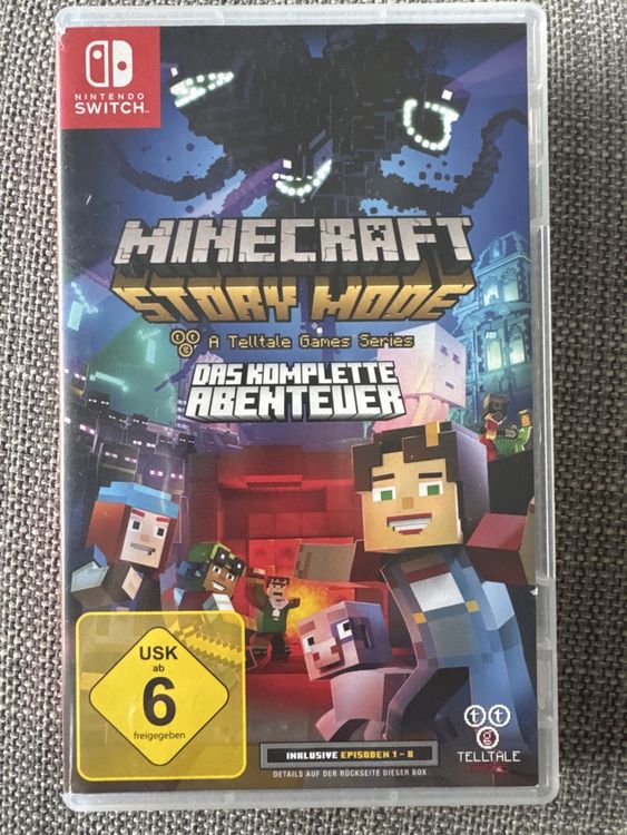 Minecraft Story Mode, Nintendo Switch Komplett Abenteuer (Gebraucht) in ...