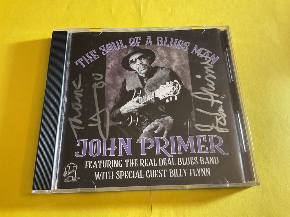 Signierte CD John Primer The Soul of a Blues Man 2019 (Gebraucht) in ...
