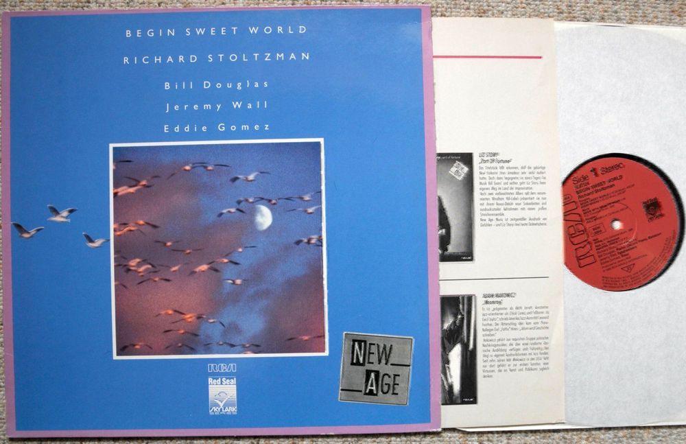 Richard Stoltzman - Begin Sweet World - LP ♪ GEWASCHEN ♪ (Gebraucht) in ...
