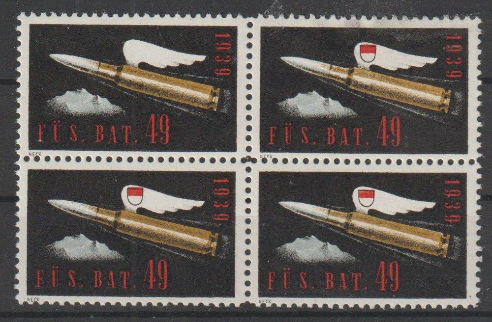 OHNE WAPPEN, INF FUS BAT 49, Wit 373b/1, Fr 30.-- | Kaufen auf Ricardo